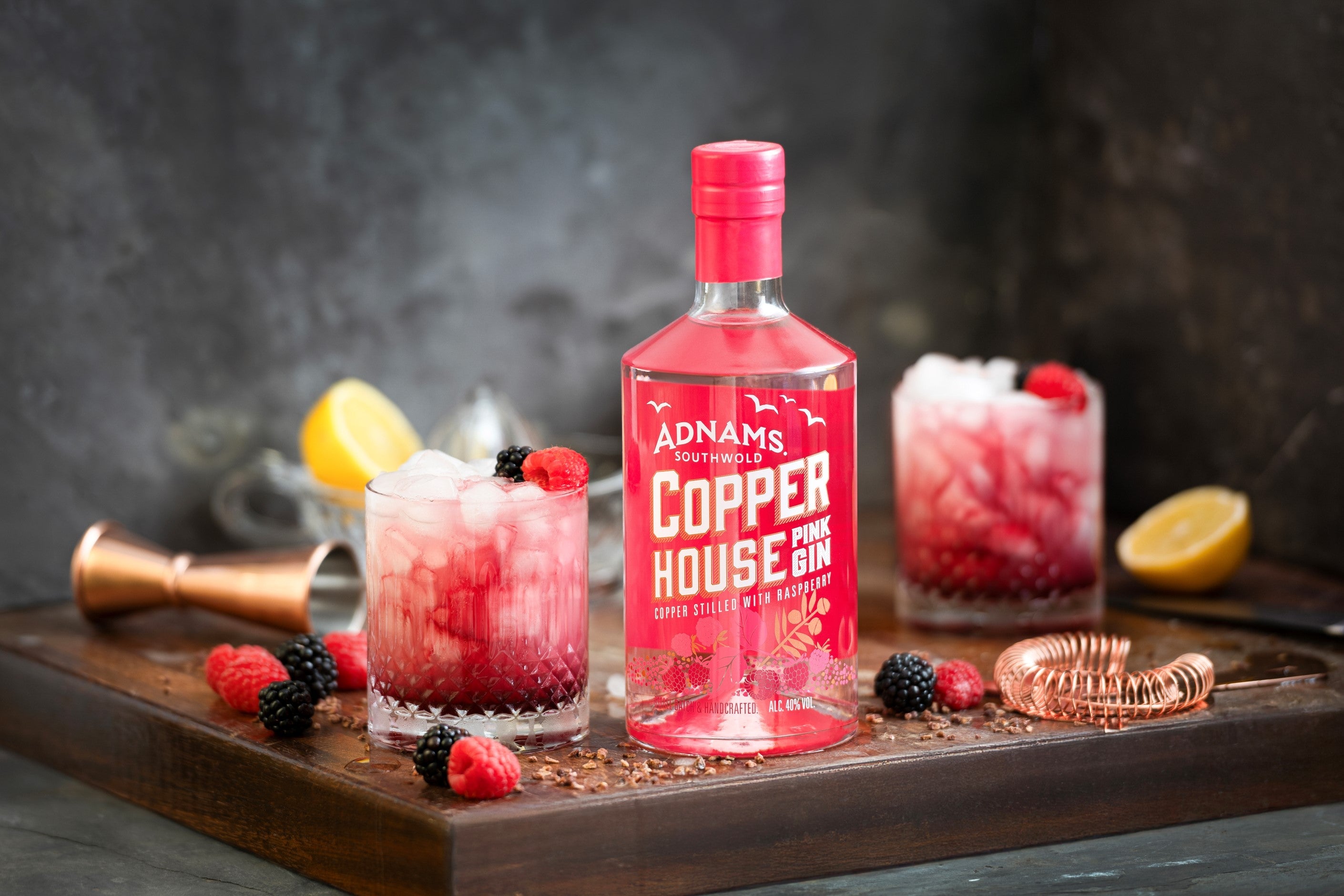 October Cocktail of the Month - Pink Gin Bramble – Rockpool